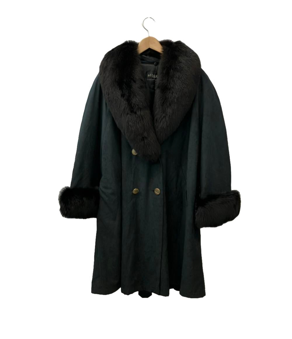 アレグリ フェイクスエードコート フォックスファー レディース SIZE 9AR (M) allegri – Rehello by BOOKOFF