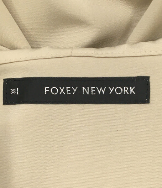 七分袖コート 2wayジッパー フード付き レディース SIZE 38 (S) FOXEY NEWYORK–rehello by BOOKOFF