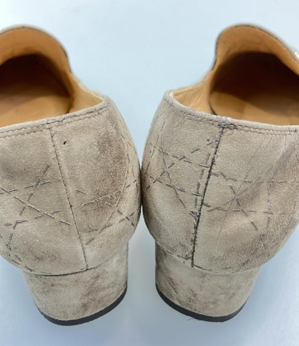 ランバン コレクション スクエアトゥパンプス チェーンモチーフ