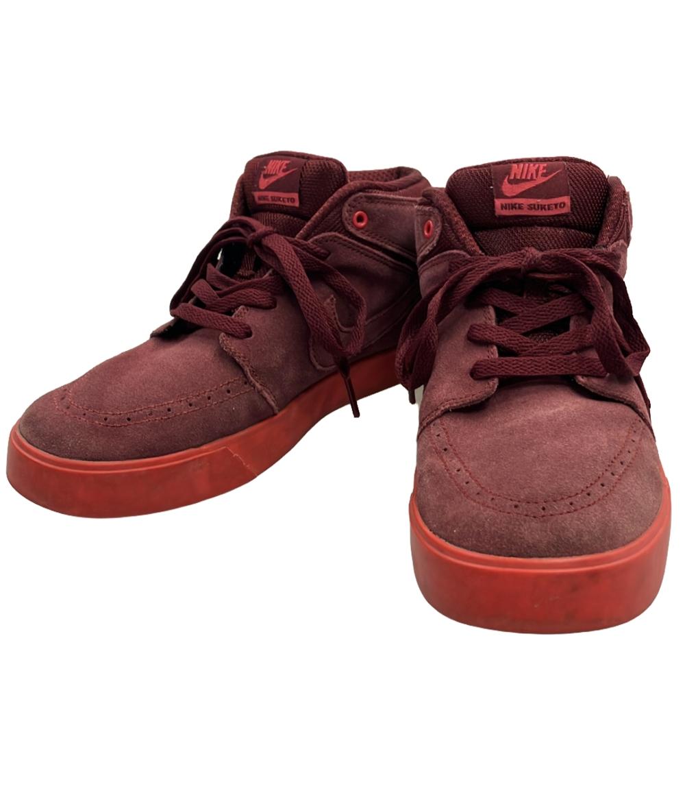 ナイキ ミドルカットスニーカー SUKETO MID GS 538922-600 レディース SIZE 24.5 (L) NIKE ...