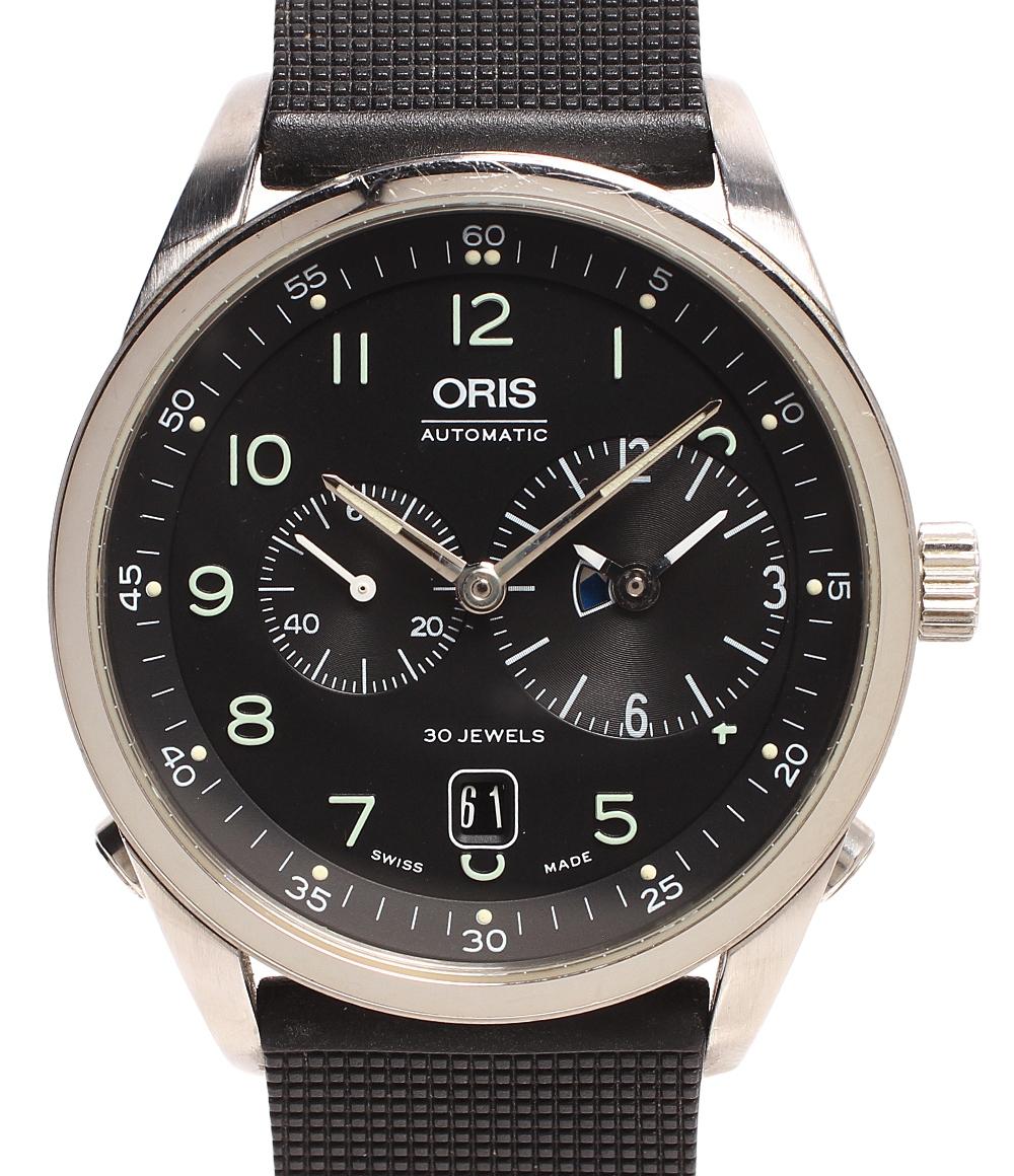 オリス 腕時計 クラッシック ワールドタイマー 自動巻き ブラック 7513 メンズ ORIS – Rehello by BOOKOFF