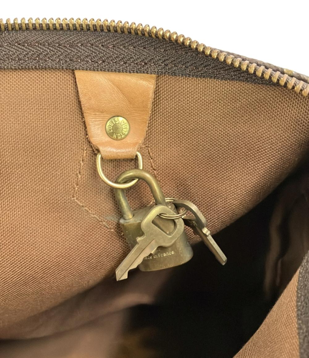 LOUIS VUITTON ハンドバッグ PVC キャンバス レザー モノグラム